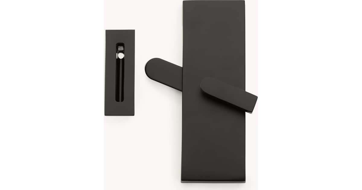 Emtek 222201US19 Modern Rectangular Surface Jamb Mounted Privacy Lock ...