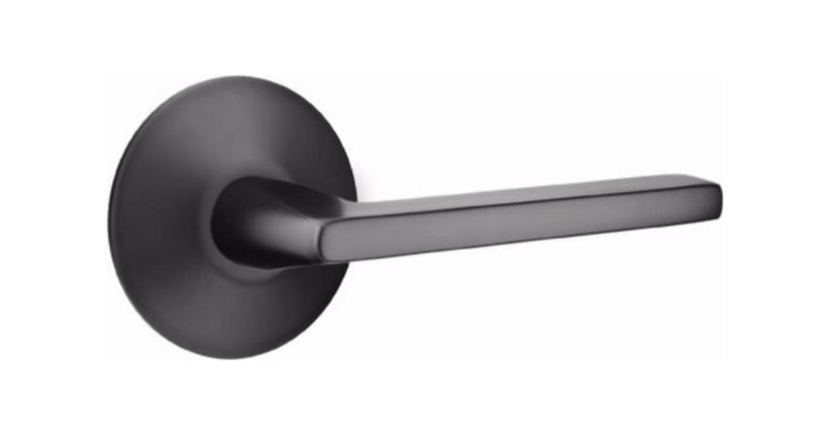 Emtek 5107HLOUS19LH Helios Left Handed Passage Door Lever Set with ...