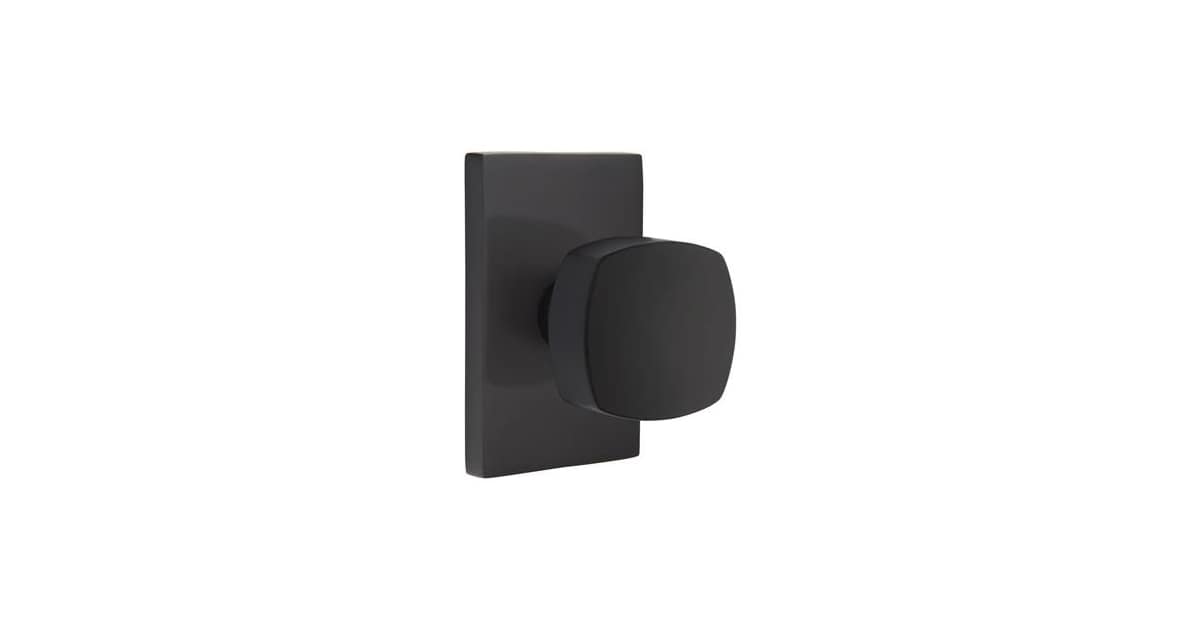 Emtek 510FRKUS19 Freestone Passage Door Knob Set from the Urban Modern ...