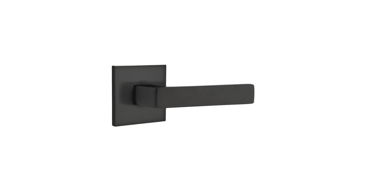 Emtek 5110DTUS19RH Dumont Right Handed Passage Door Lever Set with ...