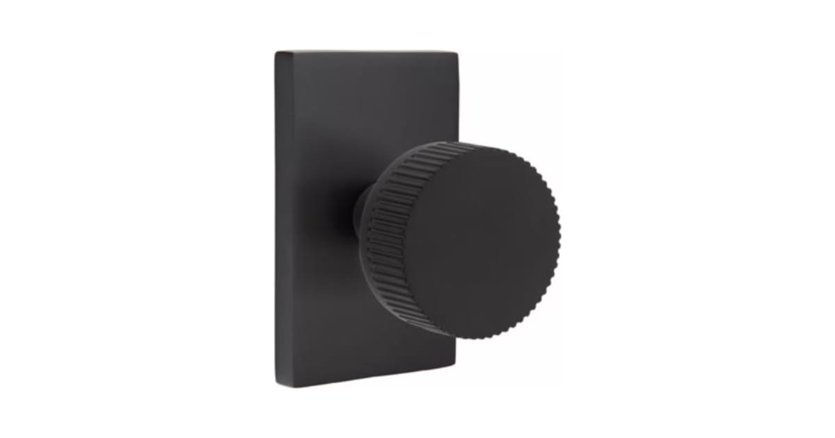Emtek 5112US19.CCUS19.SKKUS19 Passage Select Conical Straight Knurled ...