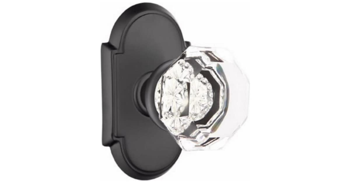 Emtek 8208OTUS19 Old Town Privacy Door Knob Set with Type 8 Rose from ...