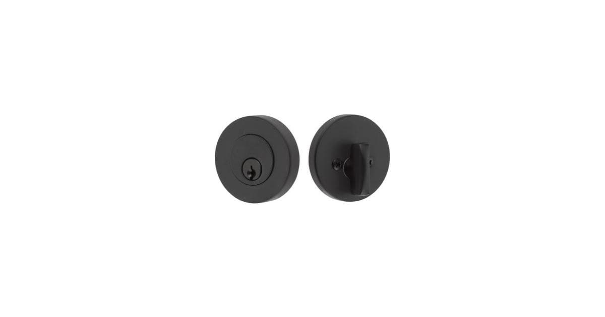 Emtek 8423US19 Single Cylinder Modern Disc Deadbolt | Ferguson Home