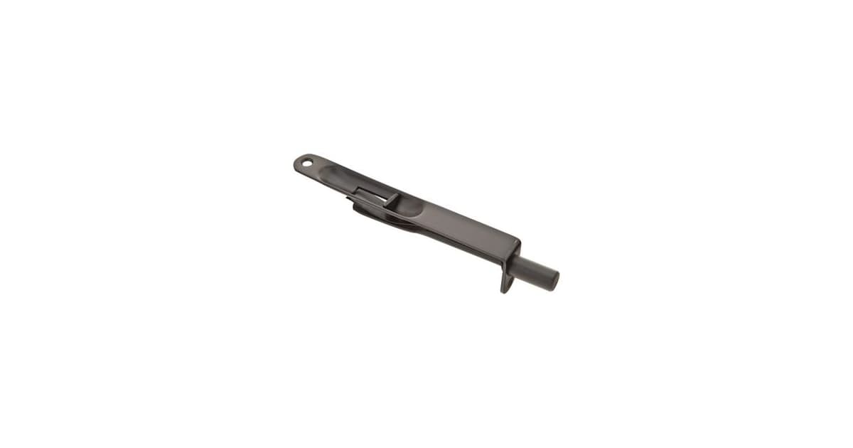 Emtek 8502US19 6" Solid Brass Flush Bolt with 1/4" Radius Corners ...