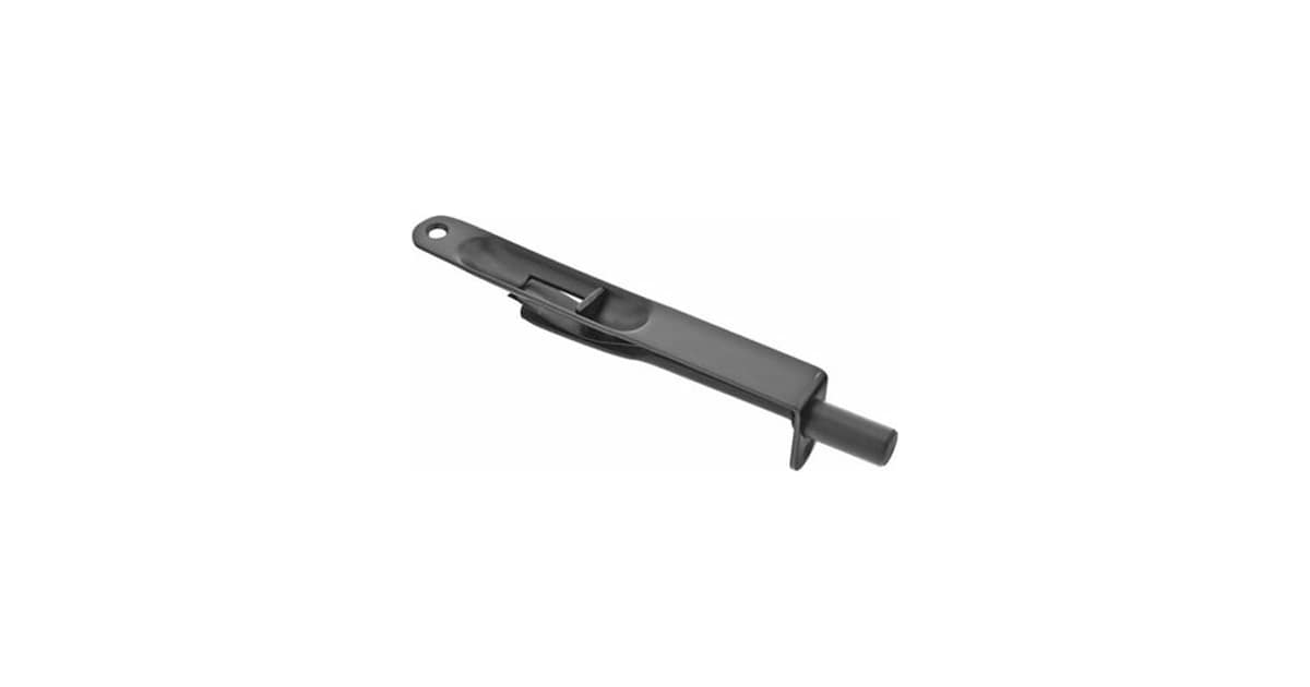 Emtek 8505US19 4 Inch Flush Bolt with Square Corners | Ferguson Home