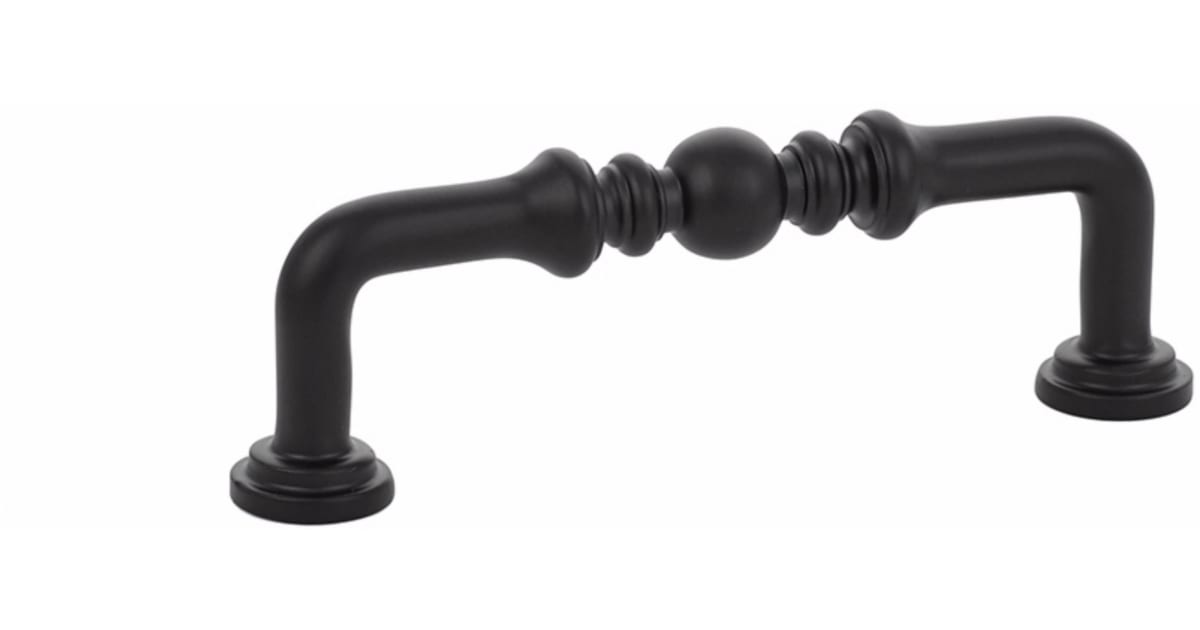 Emtek 86129US19 Spindle 3-1/2 Inch Center to Center Handle Cabinet Pull ...