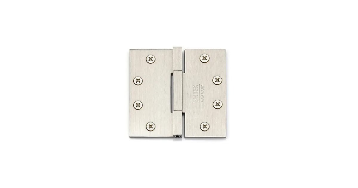 Emtek 96514US15NRP 4 Inch x 4 Inch Plain Bearing Square Corner Mortise ... Emtek 96514US15NRP 4 Inch x 4 Inch Plain Bearing Square Corner Mortise ...