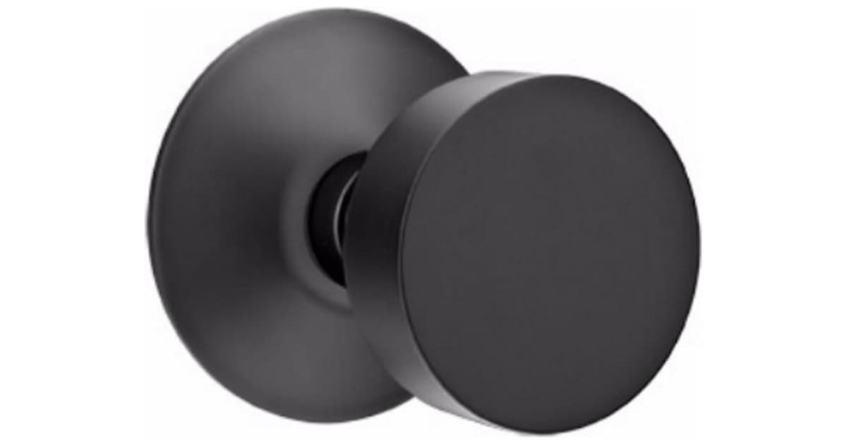 Emtek C5207ROUUS19 Round Privacy Door Knob Set with Modern Rose and ...