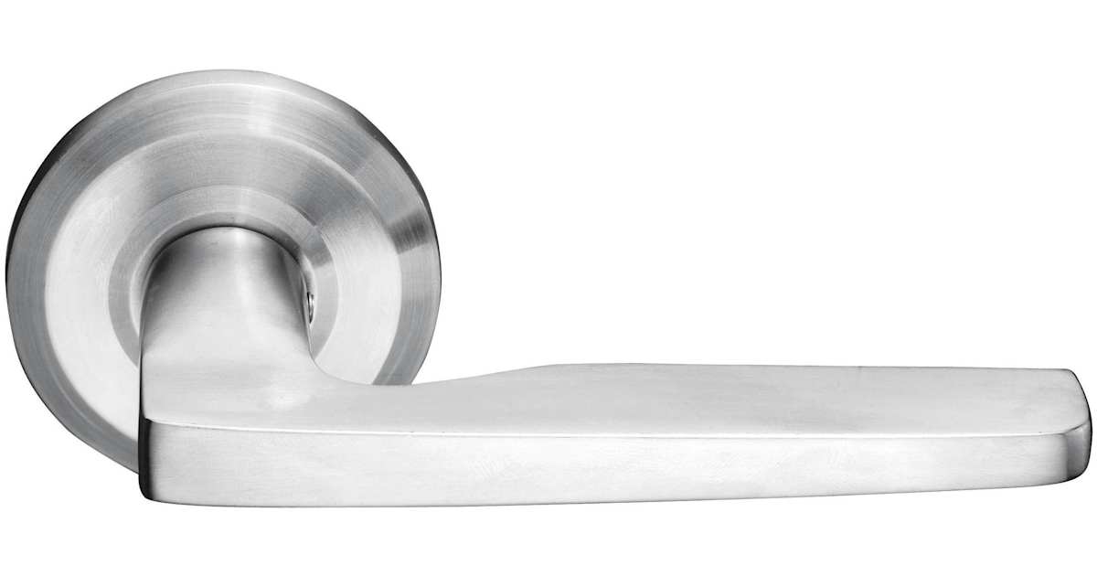 Emtek CS100HE-SS Hermes Stainless Steel Passage Door Leverset with the ...