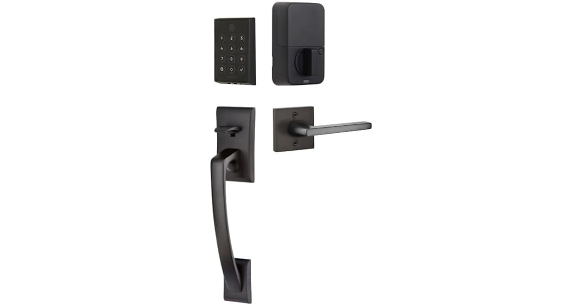 Emtek EMP21214HLORHUS19 Empowered 2 Ares Right Handed Sectional ...