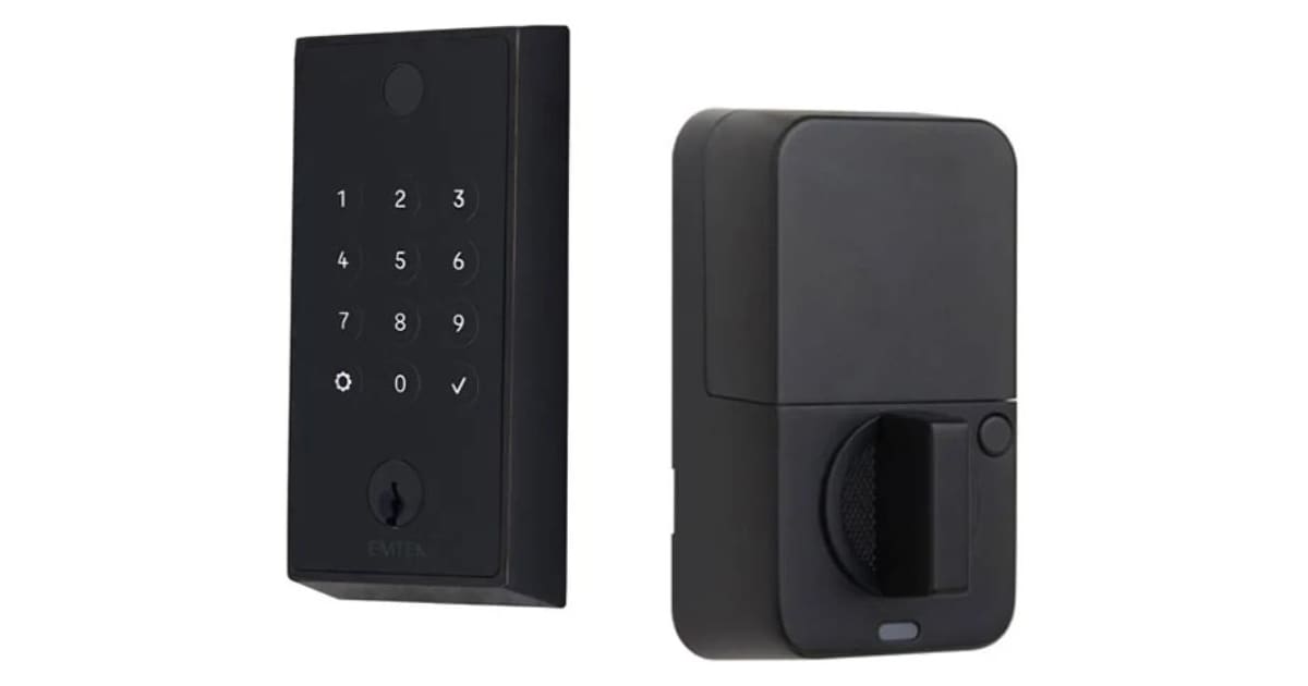 Emtek EMP22221US19 Empowered 2 Electronic Touchscreen/Fingerprint ...