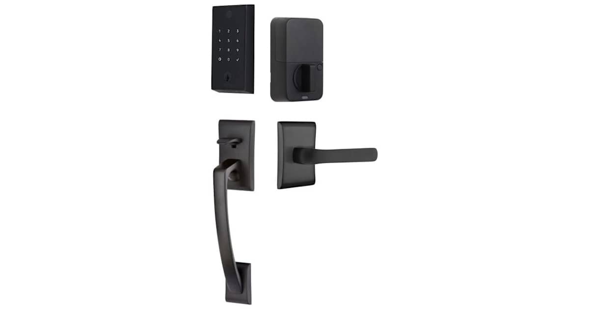 Emtek EMP22224SPNRHUS19 Empowered 2 Ares Right Handed Sectional ...