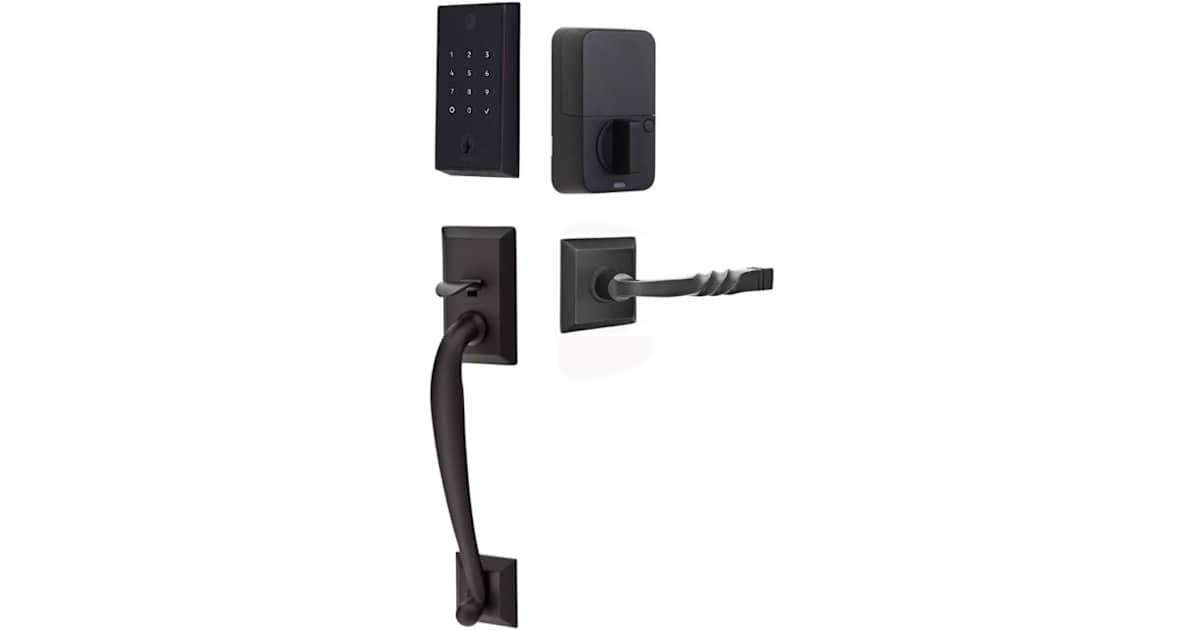 Emtek EMP22225SFRHUS19 Empowered 2 Franklin Right Handed Sectional ...