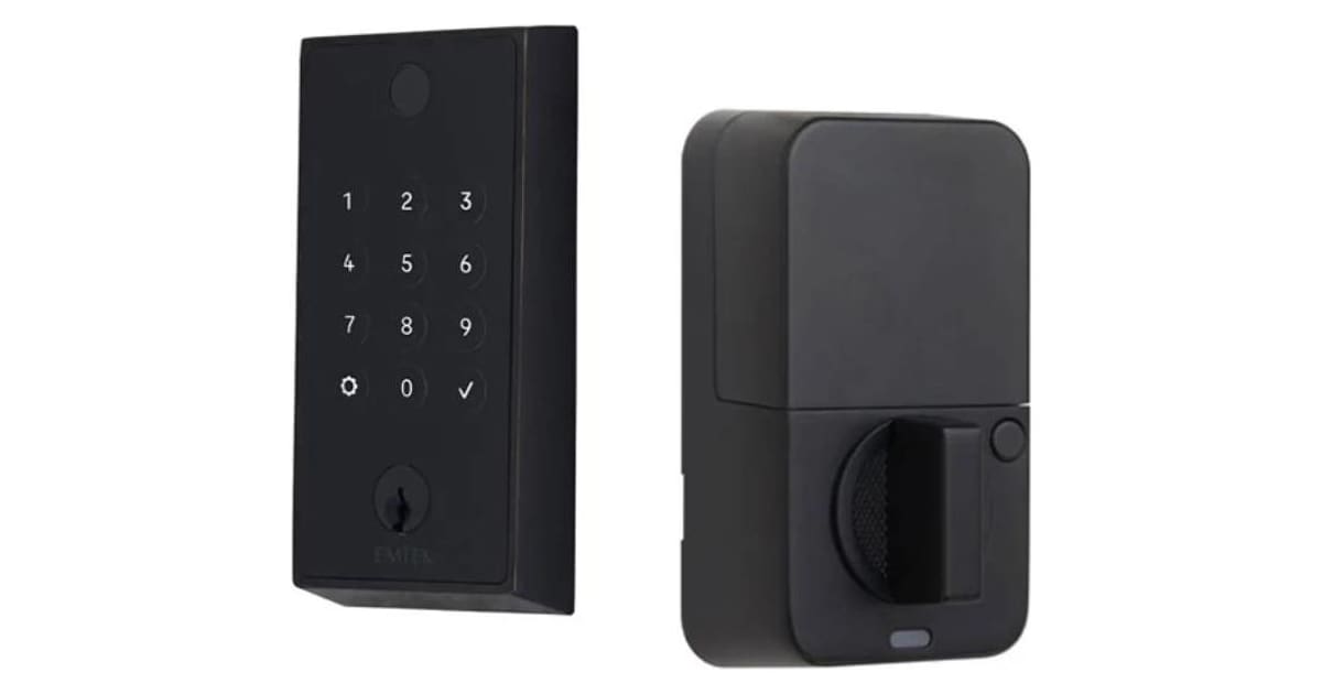 Emtek EMP23231US19 Empowered 2 Electronic Touchscreen/Fingerprint ...