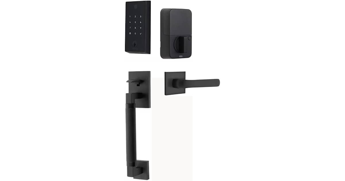 Emtek EMP23238SPNRHUS19 Empowered 2 Hercules Knurled Right Handed ...