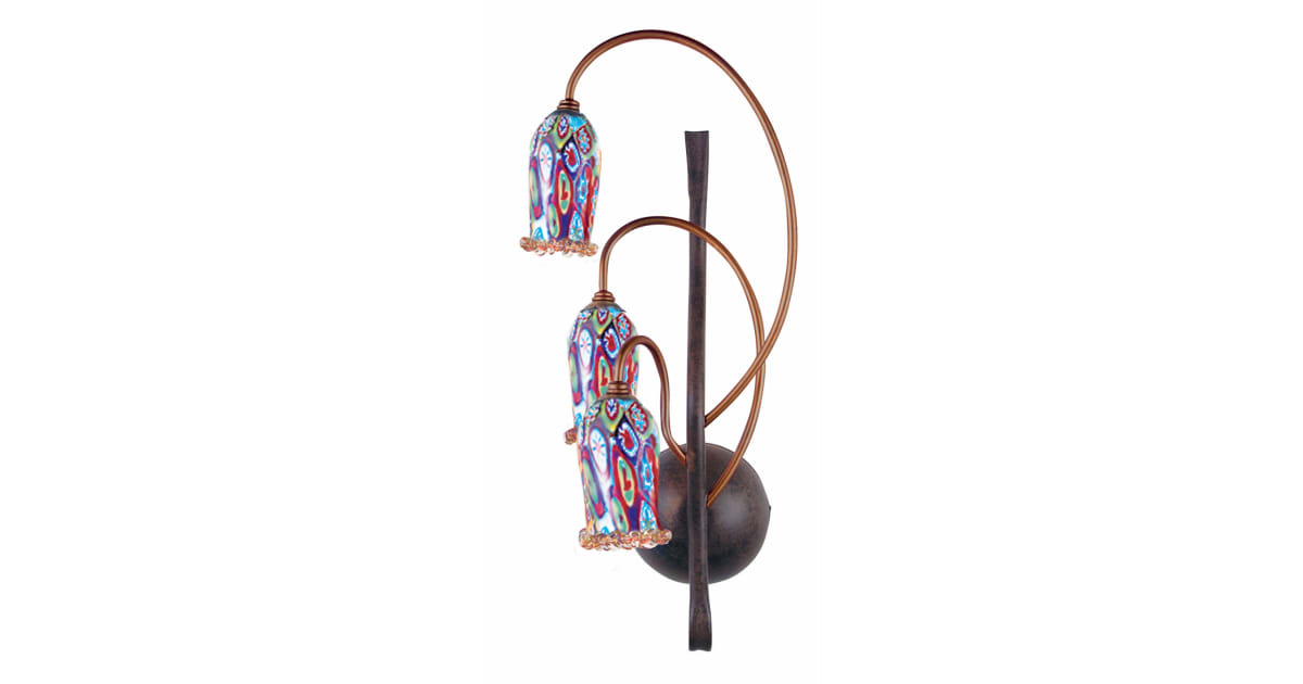 ET2 E20336-47 Three Light Down Lighting Left Facing Wall Sconce from ...