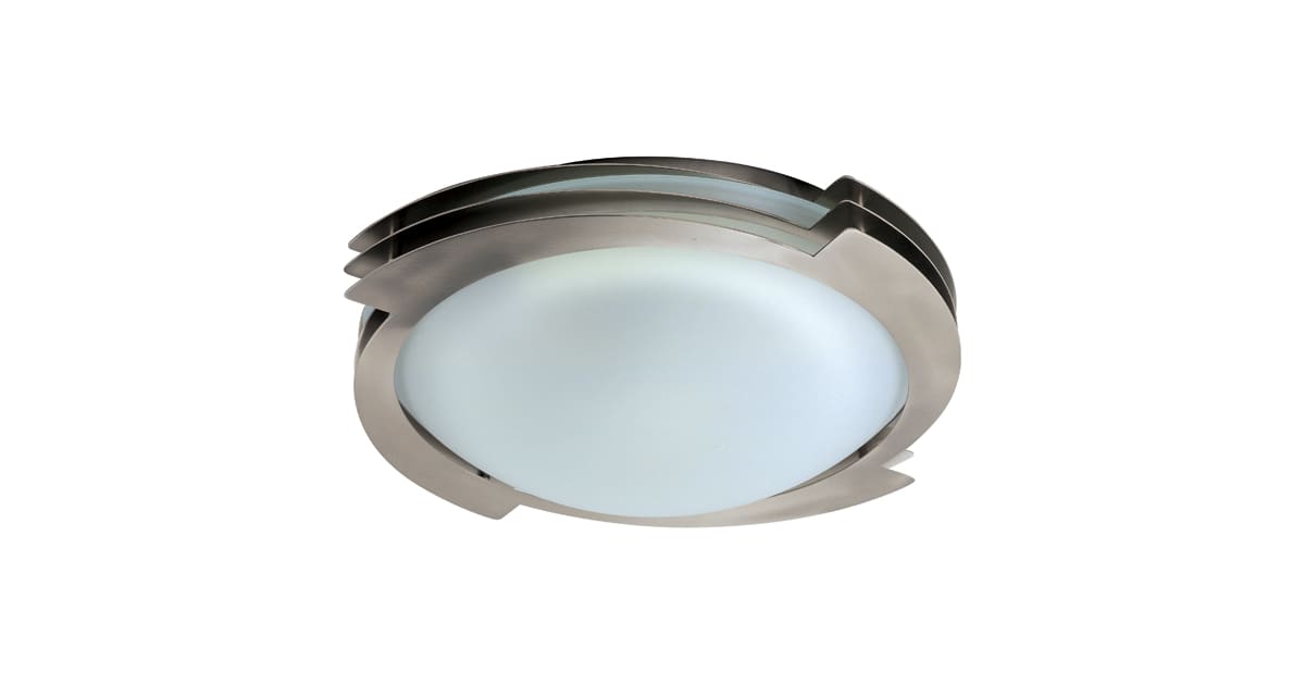 ET2 E53026-09 Contemporary / Modern Single Light Flush Mount Ceiling ...