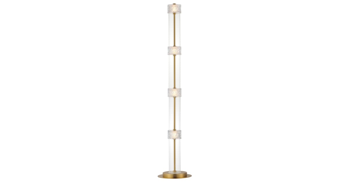 ET2 E11088-124NAB Elysian 4 Light 69" Tall LED Column Floor Lamp | Ferguson Home
