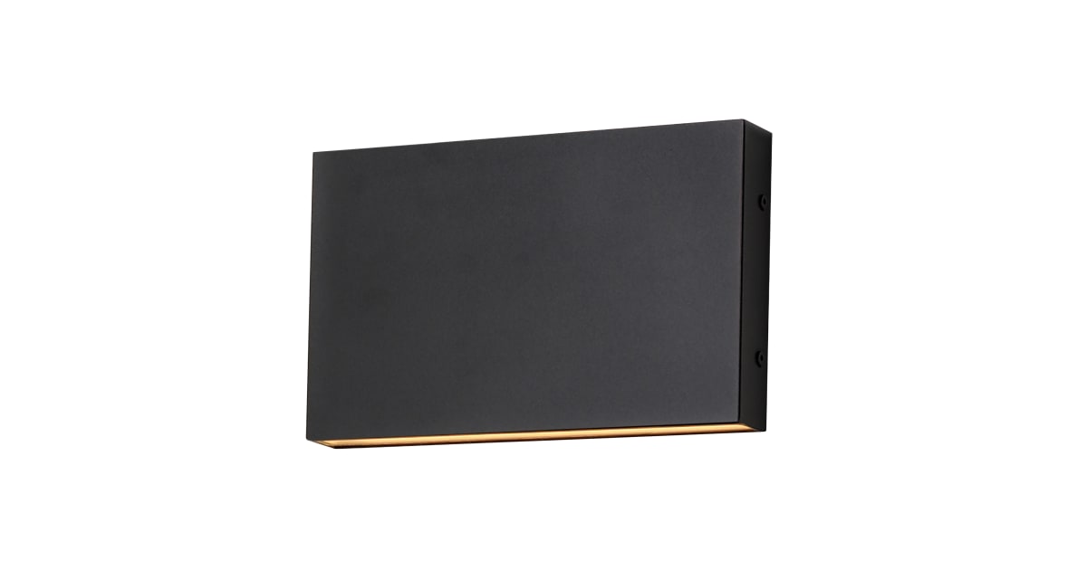 ET2 E23211-BK Brik 2 Light 7" Tall LED Outdoor Wall Sconce | Ferguson Home