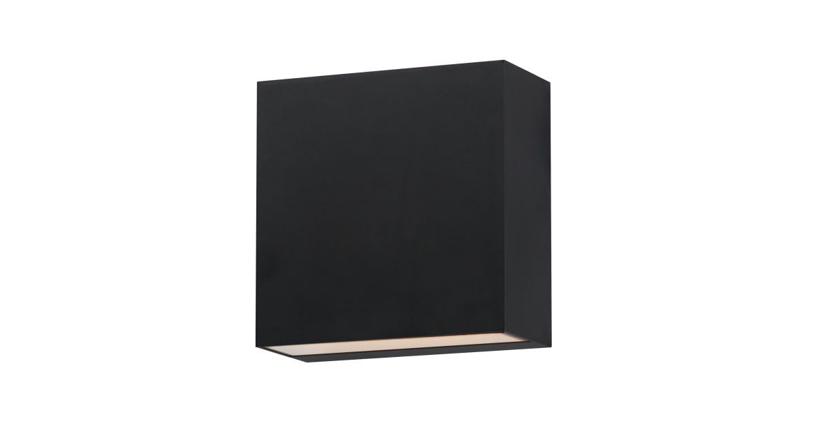 ET2 E23222-BK Cubed 6" Tall LED Wall Sconce | Build.com