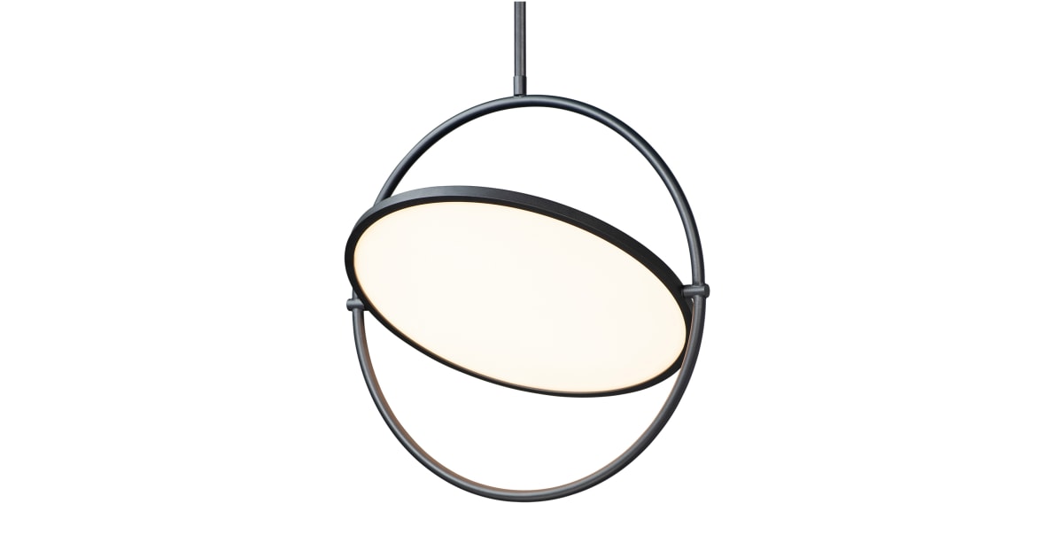 ET2 E23295-BK Paddle 19" Wide LED Pendant | Ferguson Home