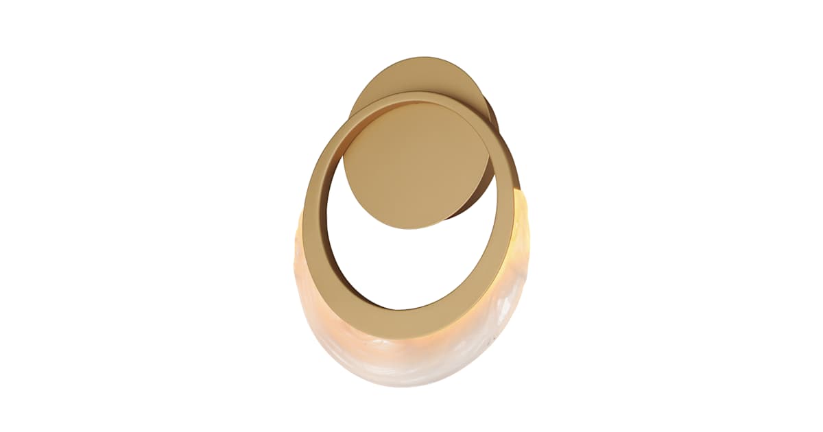 ET2 E23910-112GLD Lyra 11" Tall LED Wall Sconce | Ferguson Home