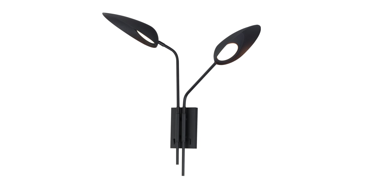 ET2 E24092-BK Marsh 28" Tall LED Wall Sconce | Ferguson Home