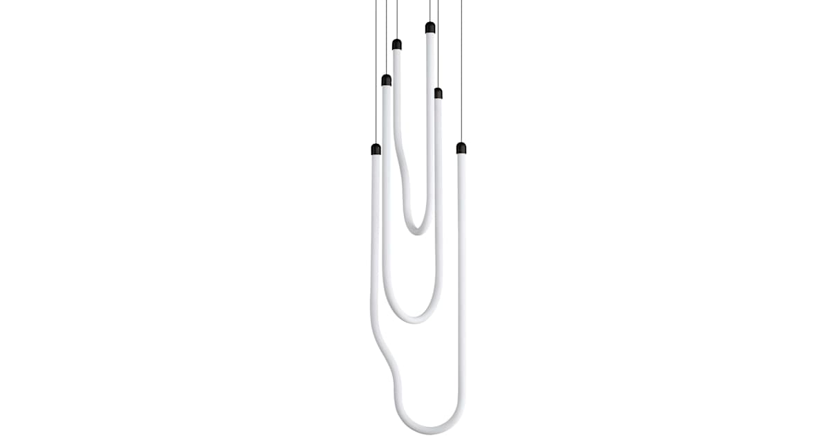 ET2 E24983-BK Soleil 13" Wide Multi Light Pendant | Ferguson Home