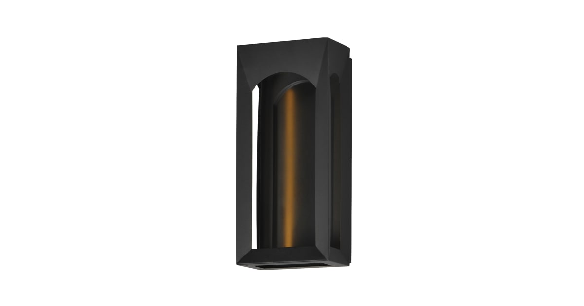 ET2 E30275-BK Brasilia 2 Light 18" Tall LED Outdoor Wall Sconce | Build.com