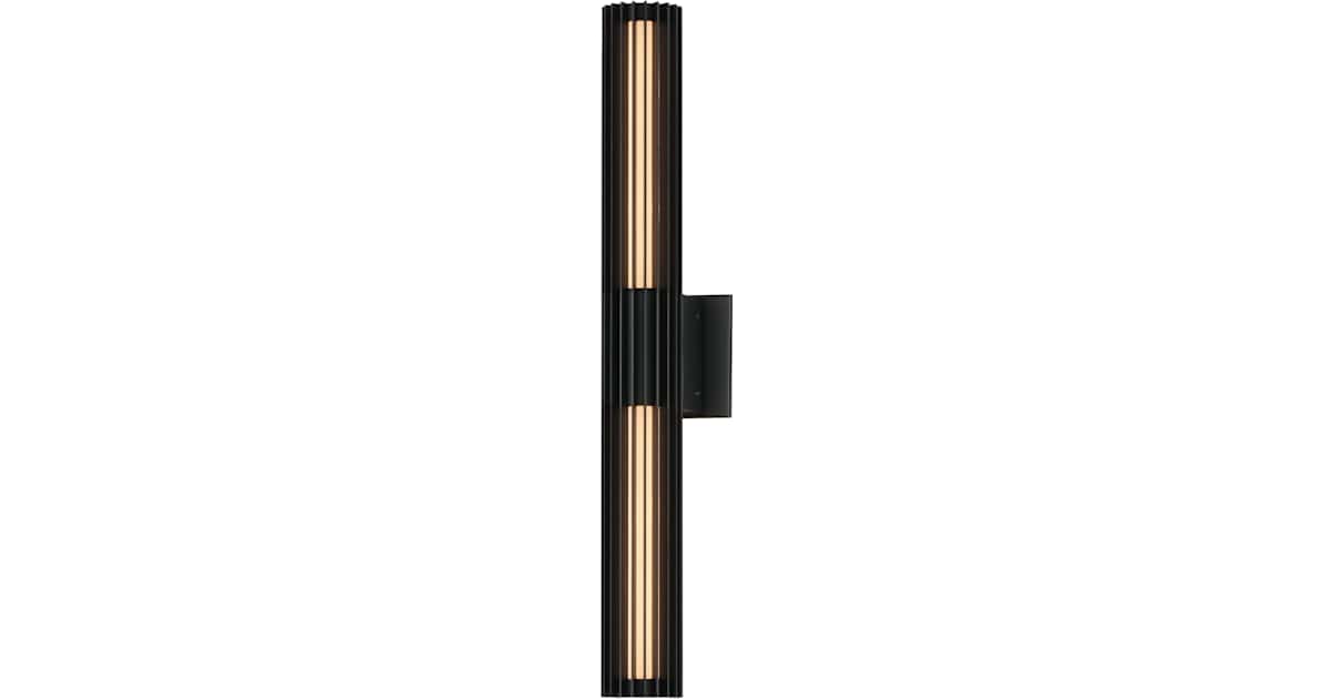ET2 E30318-BK Citadel 28" Tall Outdoor Wall Sconce | Ferguson Home