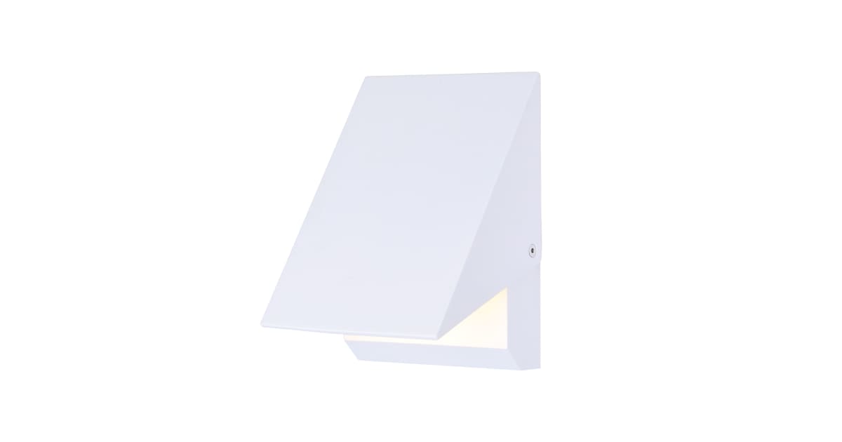ET2 E41333-WT Alumilux Tilt 7" Tall LED Wall Sconce | Ferguson Home