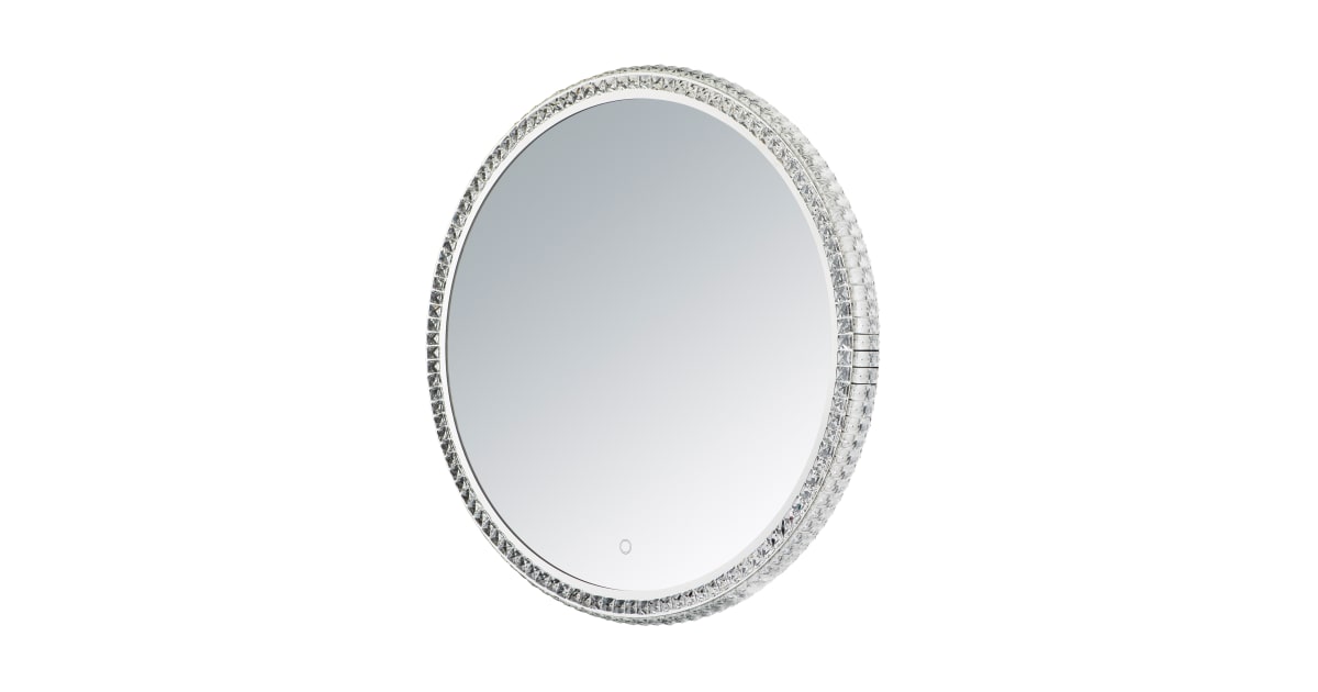 ET2 E42004-20 31-1/2" Diameter Circular Framed LED Lighted Flat Wall ...