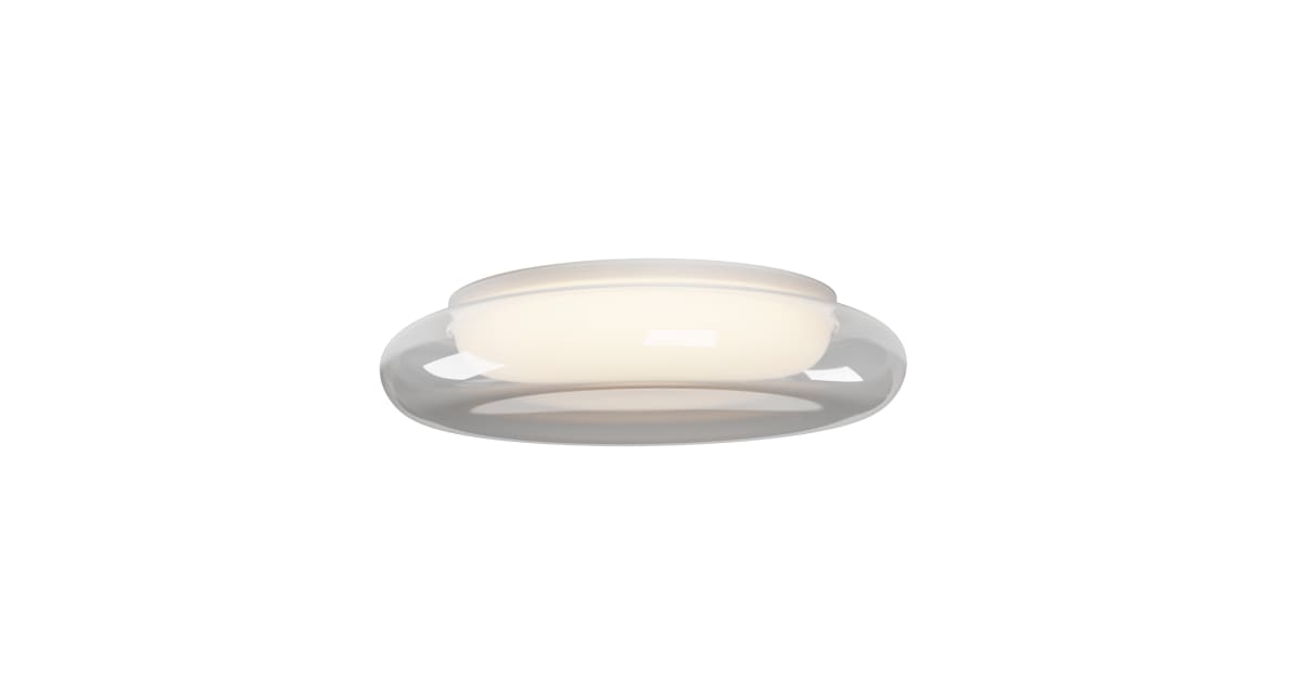 ET2 E51022-10WT Bubble 18" Wide LED Flush Mount Ceiling Fixture | Ferguson Home