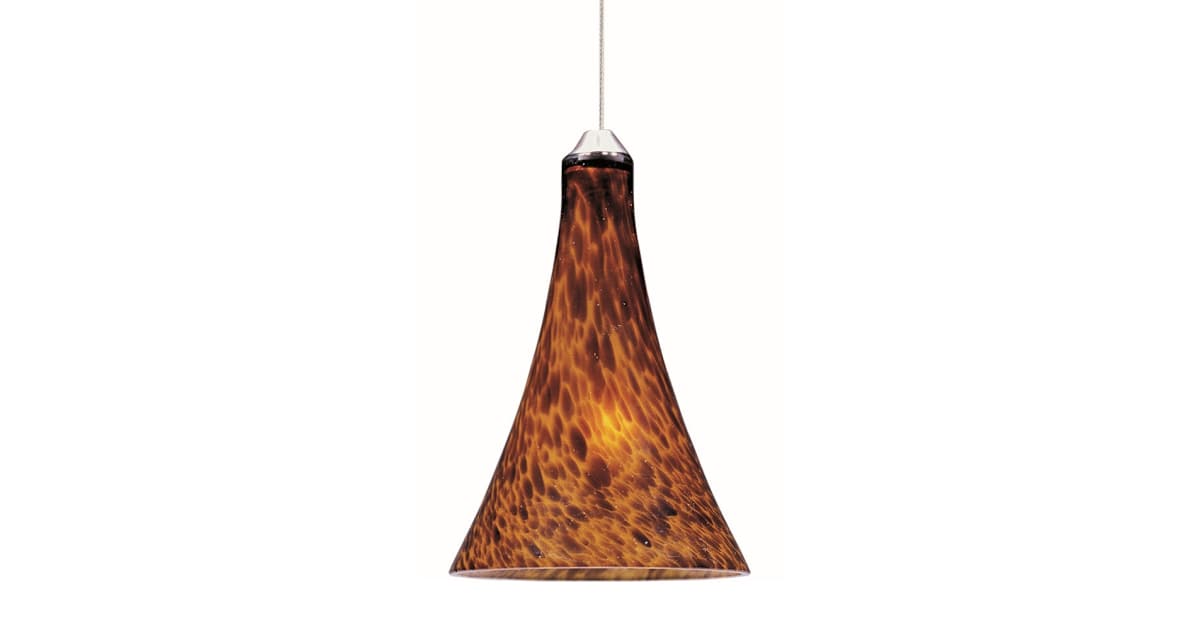 ET2 E94431-104SN Leopard 5" 1 Light Pendant | Ferguson Home