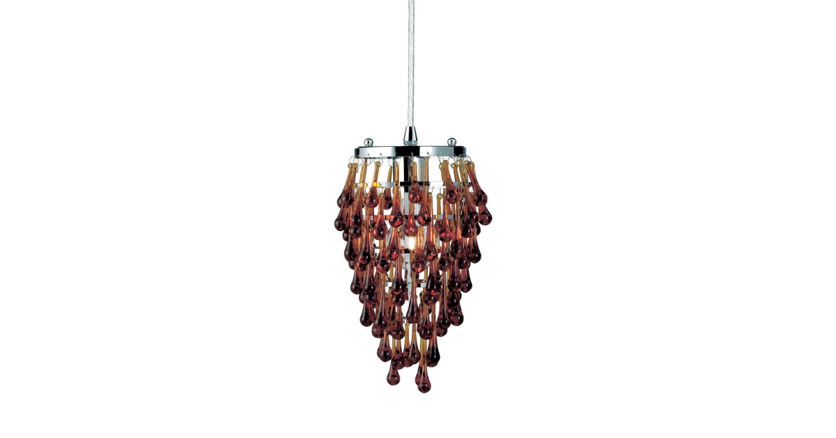 Eurofase Lighting 12260-027 Vidal 1 Light Crystal Mini Pendant ...