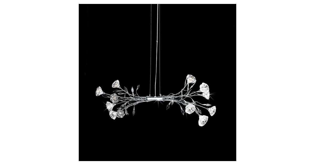 Eurofase Lighting 14688-010 Twelve Light Ambient Lighting Chandelier ...