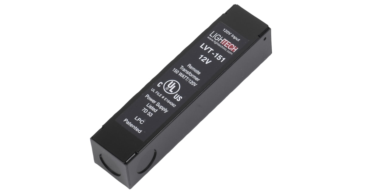 Eurofase Lighting LVT-151 150 Watt Auto Reset Standalone Transformer ...
