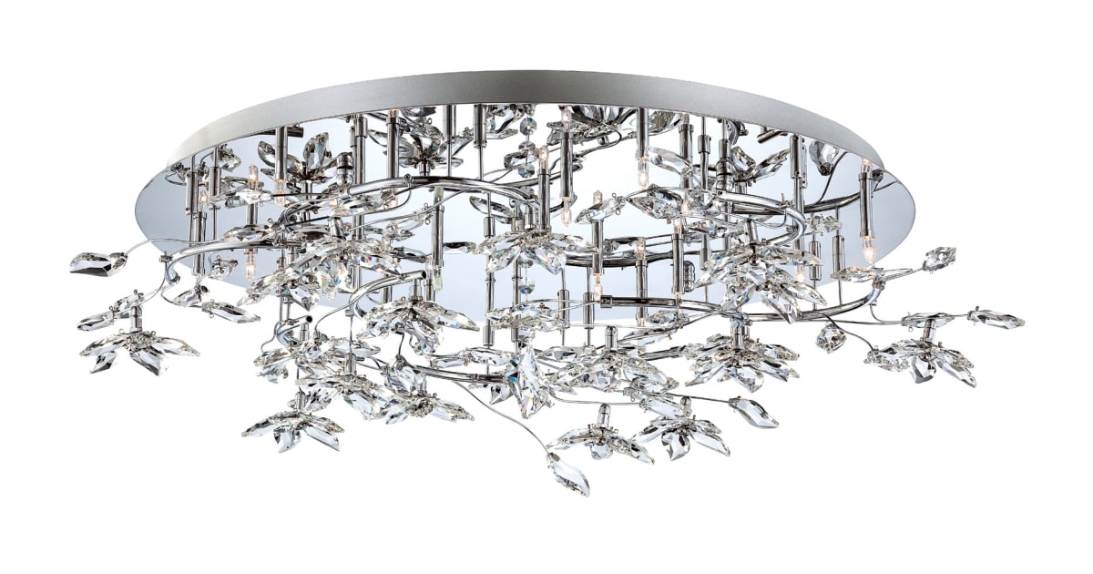 Eurofase Lighting 25679-014 Vista 18 Light Modern Flush Mount Ceiling ...