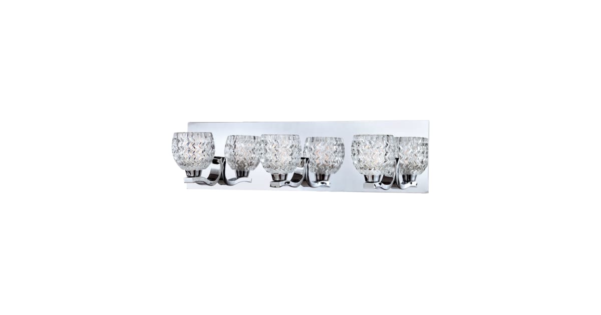Eurofase Lighting 25728-019 Wave 3 Light 20" Wide Bathroom Vanity Light ...