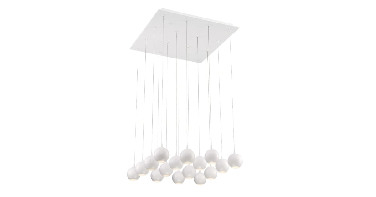 Eurofase Lighting 28172-017 Patruno 16 Light LED Linear Pendant ...