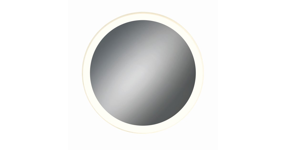 Eurofase Lighting 31481-018 30" Circular Framed Mirror with Dimmable ...