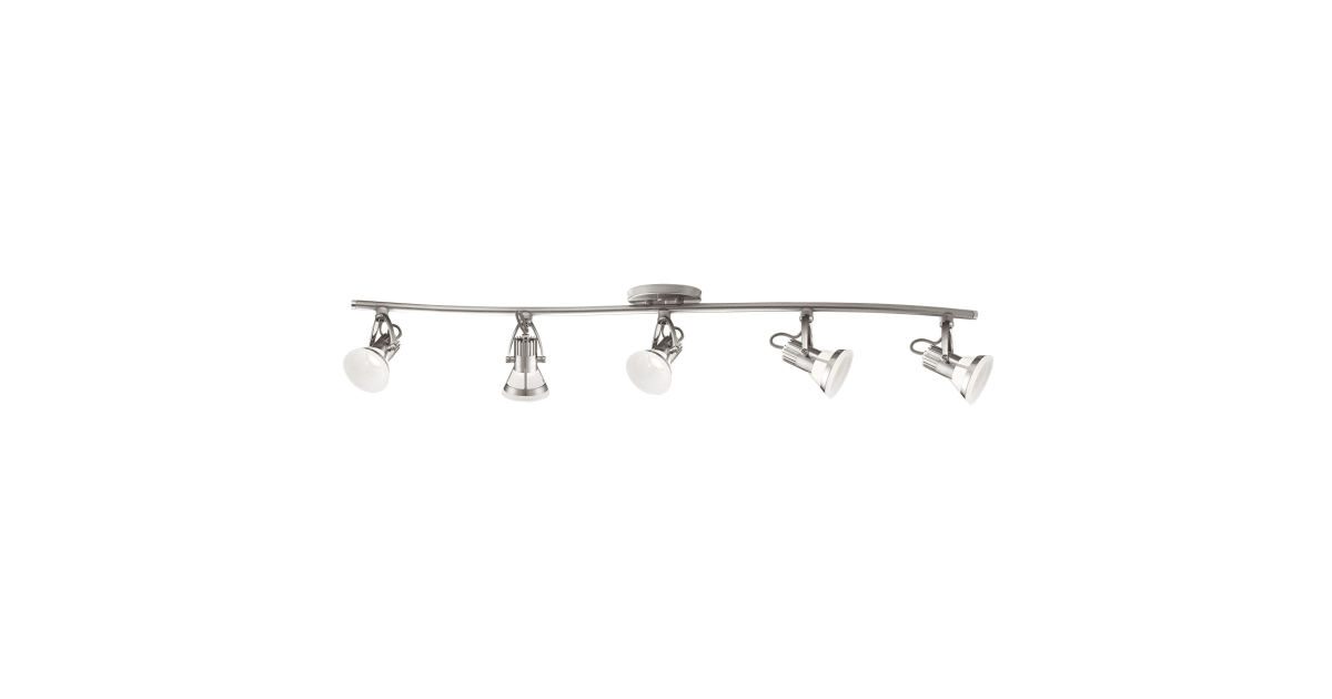 Eurofase Lighting 32755-015 Vortex 5 Light 41" Wide LED Fixed Rail ...