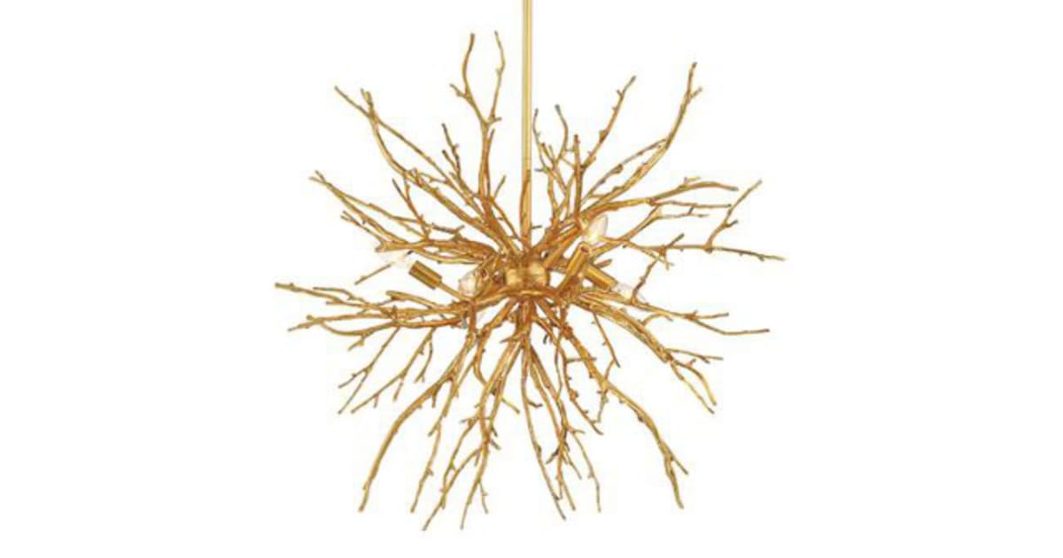Eurofase Lighting 35639-015 Aberdeen 6 Light 35" Wide Abstract ...