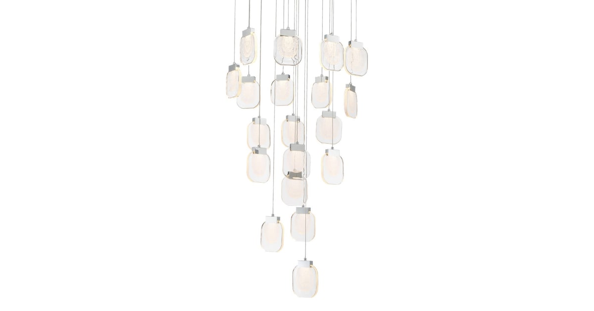 Eurofase Lighting 37192-023 Paget 29" Wide 3000K LED Round 19-Light ...