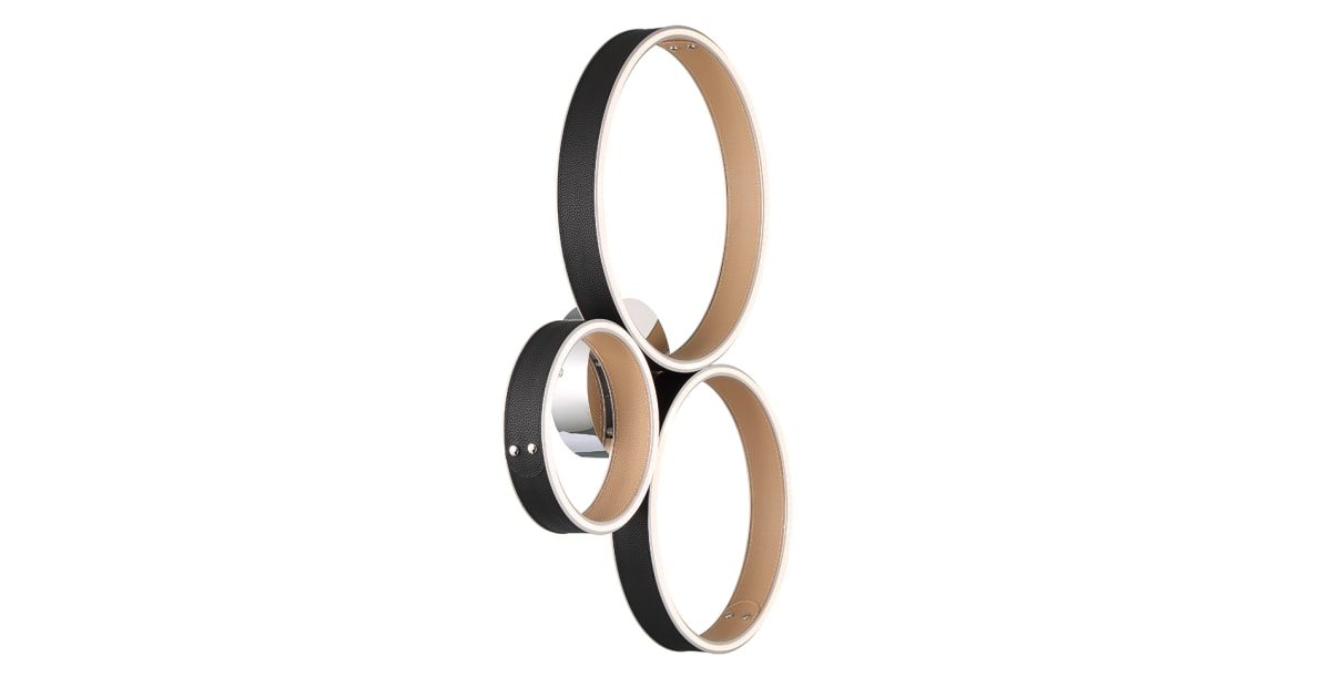 Eurofase Lighting 43894-017 Verdura 3 Light 25" Wide LED Semi-Flush ...