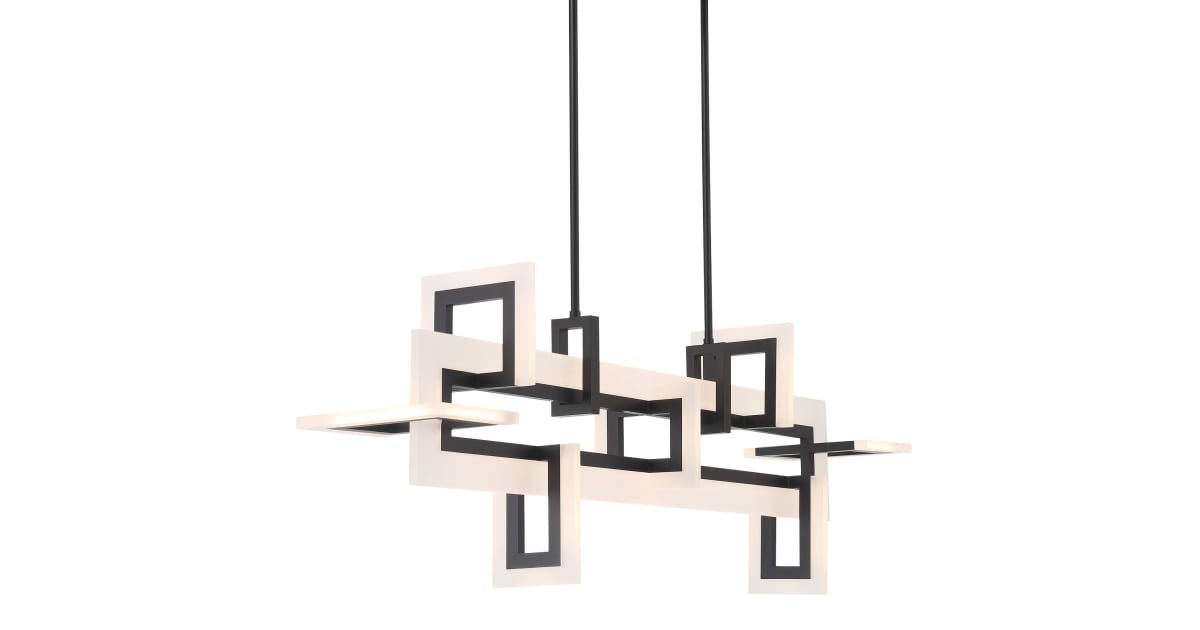 Eurofase Lighting 45719-023 Inizio 49" Wide Linear Chandelier ...