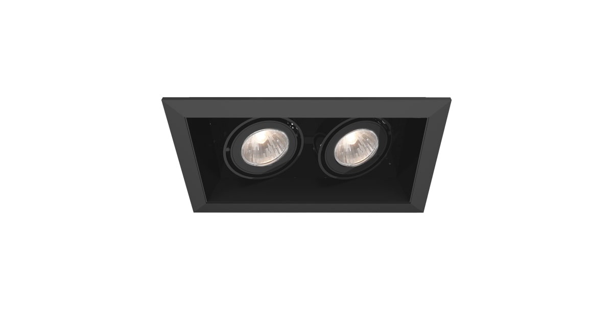 Eurofase Lighting TE112TR-01 2 Light 10-1/2" Wide Adjustable Square ...