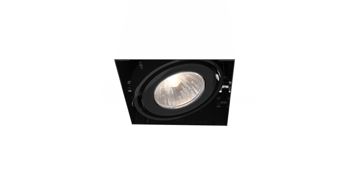 Eurofase Lighting TE211TR-01 4" Adjustable Square Recessed Trim ...