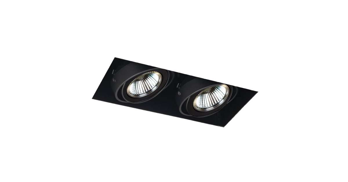 Eurofase Lighting TE212TR-01 2 Light 8-1/2" Wide Adjustable Square ...