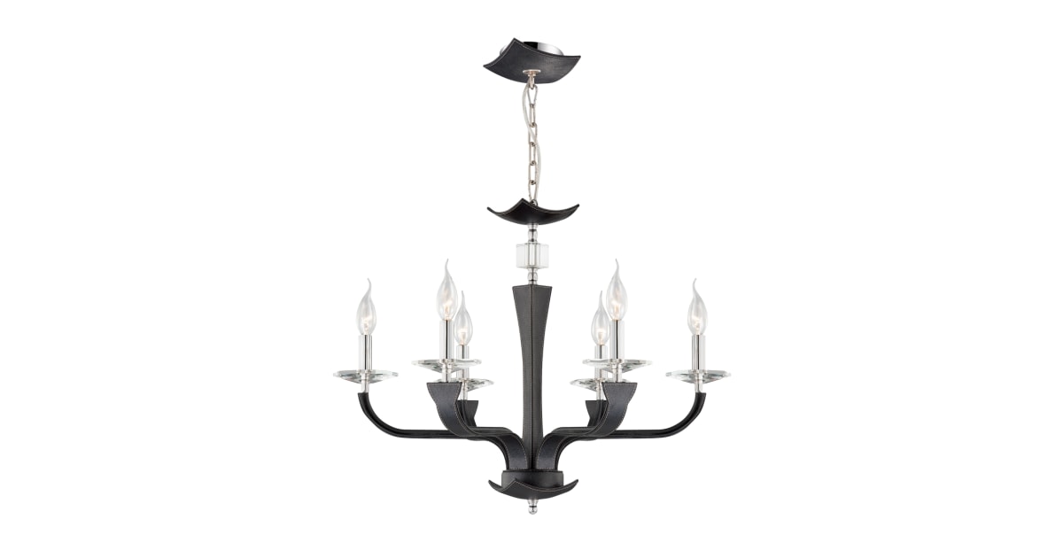 Eurofase Lighting 22806-031 Pella 6 Light 25-3/4" Wide Crystal ...